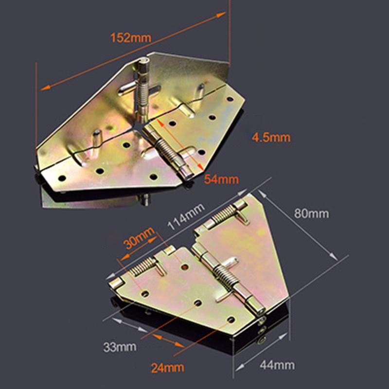 Leaf Folding Table Spring Butterfly Hinge Support Furniture Kitchen ...