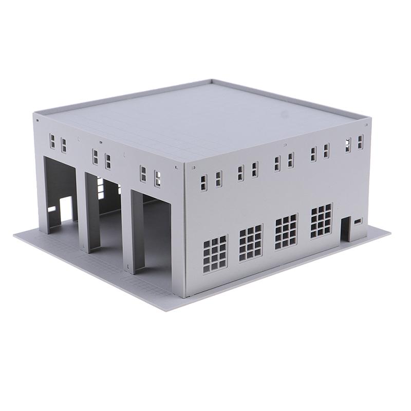 Buy Train Models Railway Layout Model Train Engine House Ho Scale 1:87 ...