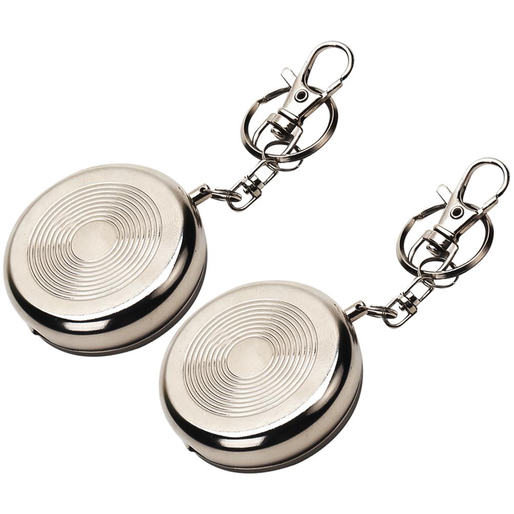 Buy 2pcs Metal Mini Ashtray with Key Chain Portable Ashtray Cigarette ...