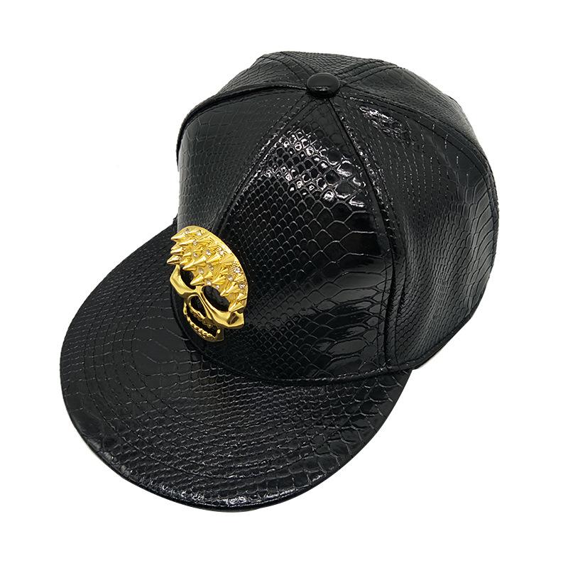 Brand Metal Skull Europe Baseball Cap Hat For Men Women Casual Hip Hop ...
