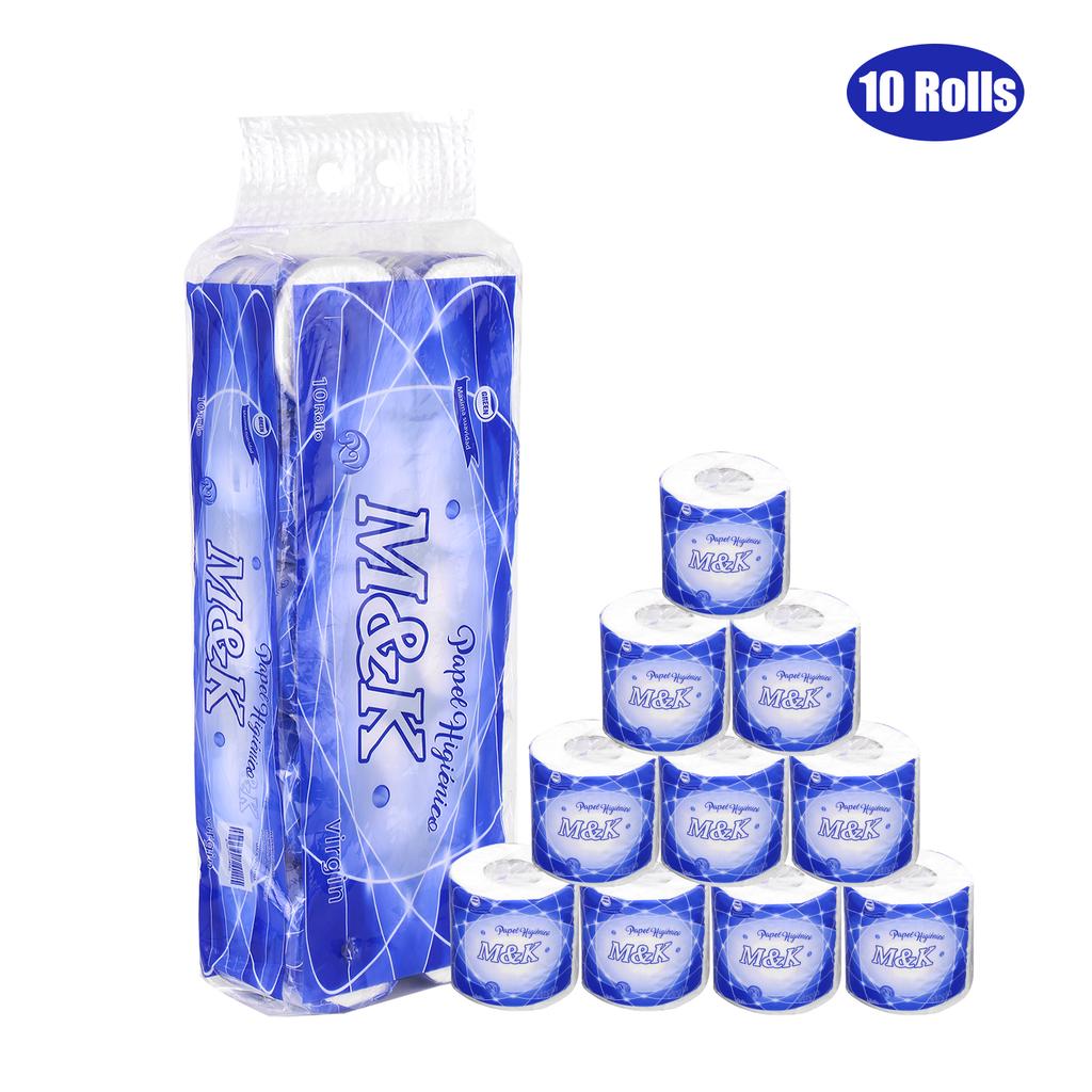Cheap 10rolls Soft Toilet Roll Paper Tissue 3layer Household Rollss ...