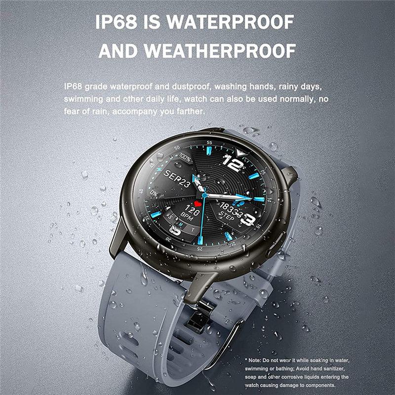 Buy S27 Smart Watch Men Full Touch Sport Fitness Tracker Blood Pressure ...