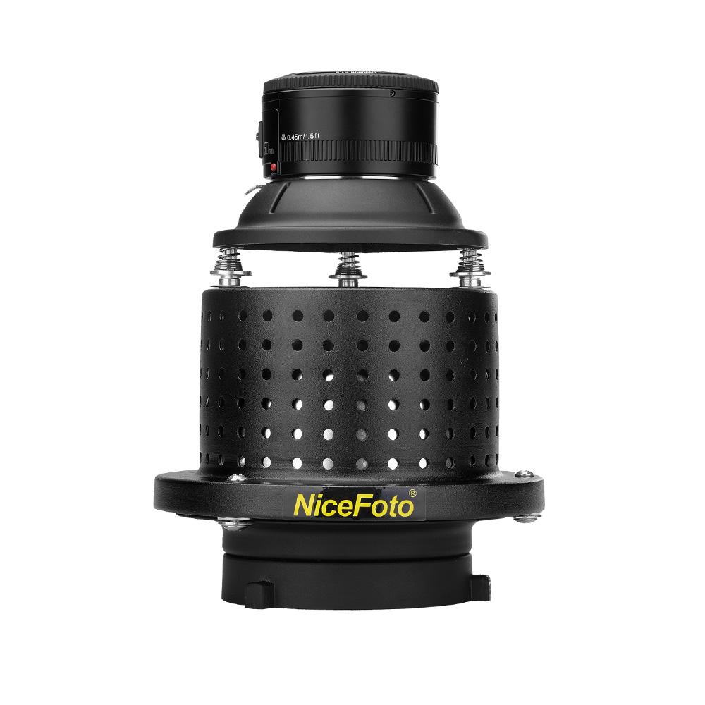 Buy NiceFoto SN-29 Flash Concentrator Conical Snoot Video Light Art ...