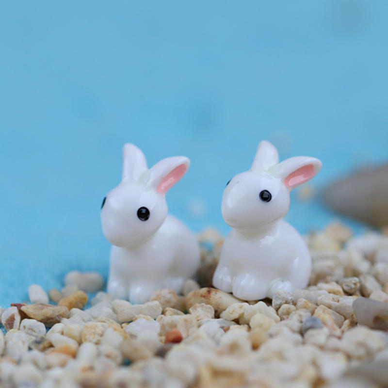 Buy Resin miniature rabbit garden decoration statue at affordable ...