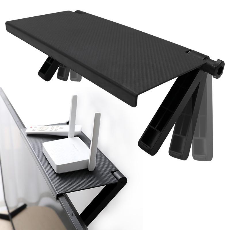 Buy Multifunctional Storage Rack Computer Monitor Rack Plastic LCD TV ...