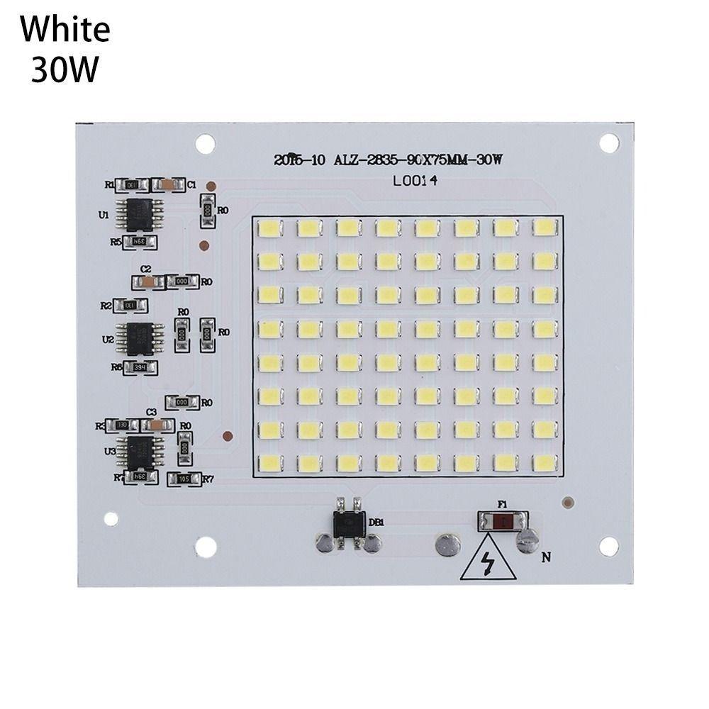 Buy White/Warm White 10W 20W 30W 50W 100W Flood Light Beads LED Chip SMD 2835 Driver-free Lamp ...