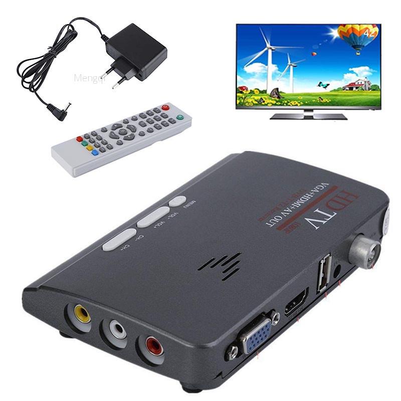 Idh HD 1080P con versione VGA DVB-T/T2 TV Box Ricevitore AV CVBS ...