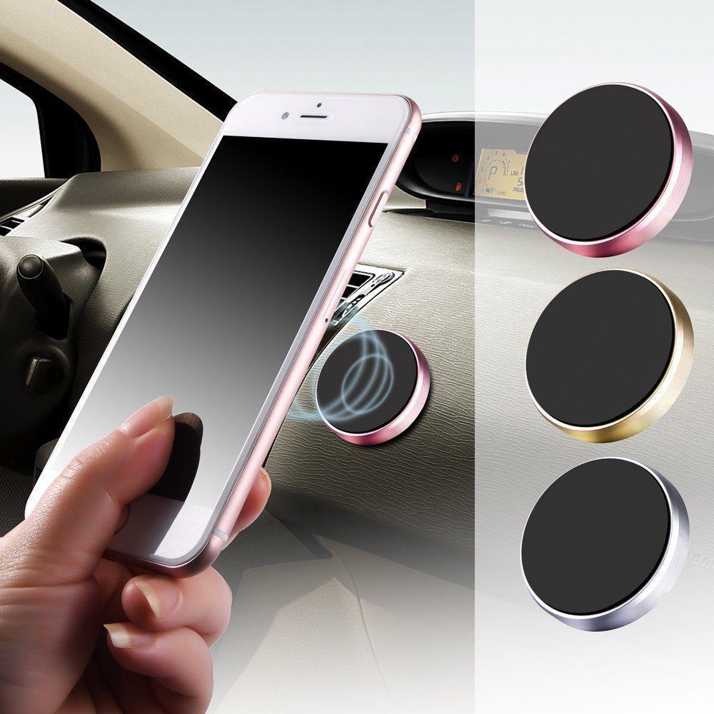 Buy Alumium Magnetic Mount Phone Holder Car Dashboad GPS Bracket Stand ...