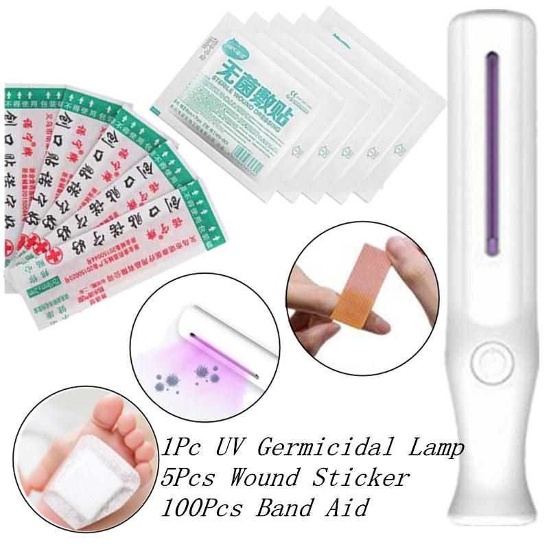 Buy Anti-bacteria Portable Dressing Wound Home UV Germicidal Lamp ...