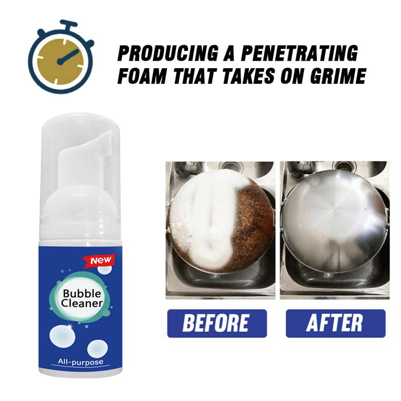 Buy 30ml Kitchen Grease Cleaner Strong Degreasing Foam Cleaner ...