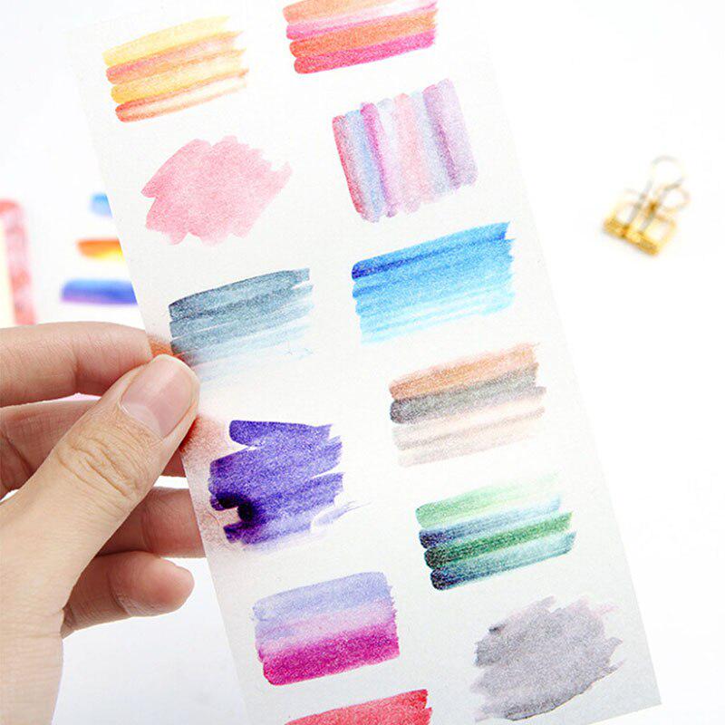 Buy 6pcs Colorful Creative Book Sticker DIY Scrapbook Diary Notebook ...