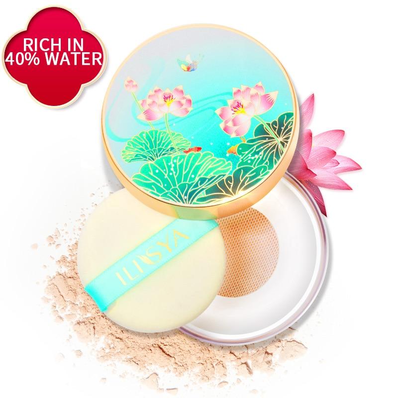 Buy ILISYA Face Loose Powder Lasting Oil-control Concealer Brighten ...