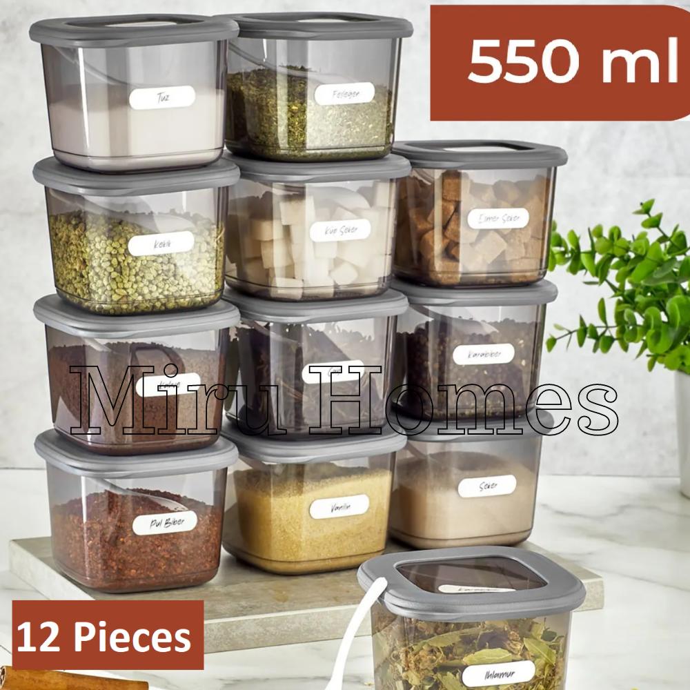 Cheap Square Storage Container Set 0.55 ml+1200 ml+1750ml | Joom