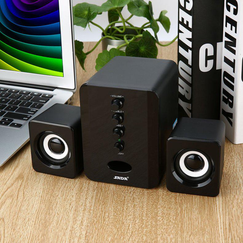 Buy SADA D-202 Wired Combination Speakers Computer Bass Stereo Music ...