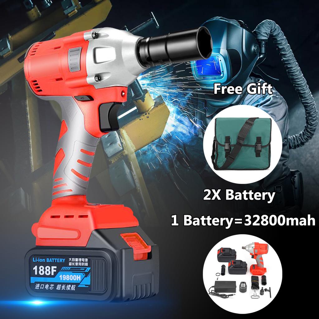 Buy 188/228/288F 1/2Inch Brushless Cordless Drill Impact Wrench Driver ...