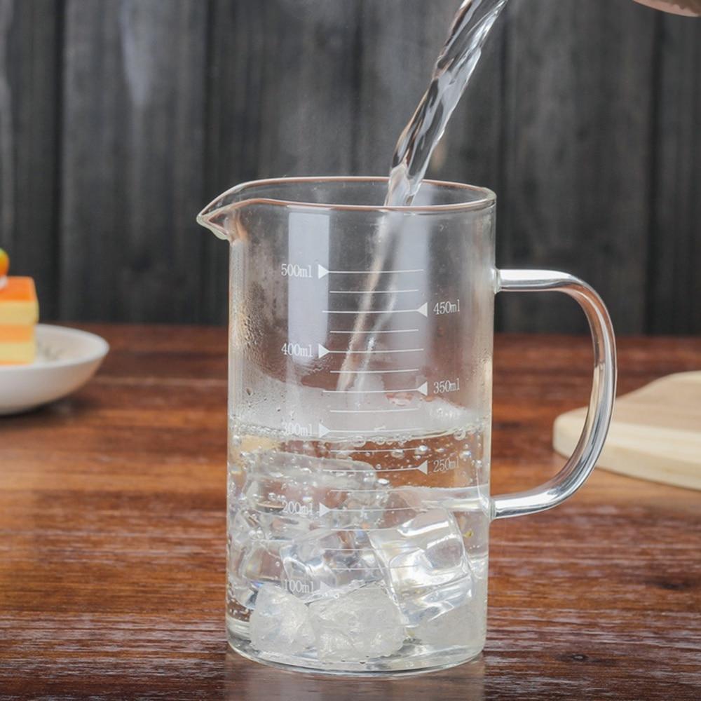 Buy Graduated Beaker Coffee Mug with Handle And Handle Borosilicate ...