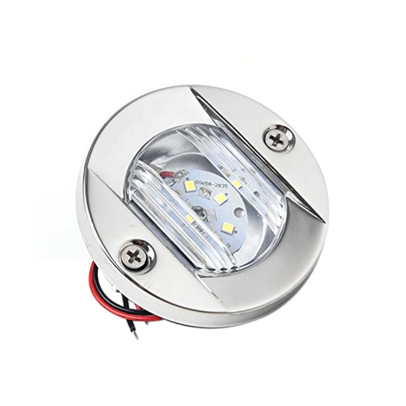 1PCS LED Marine Boat Transom Stainless Steel Anchor Stern Light ...