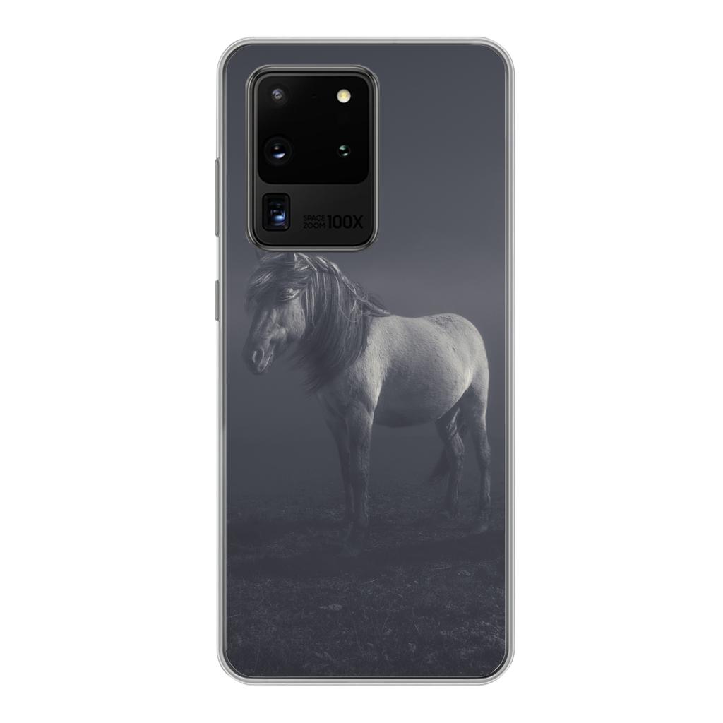 Samsung Galaxy S20 Ultra Soft Case - Horses - Light - Fog uygun fiyatlı satın alın - fiyat ...