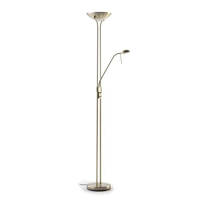 Buy Els Banys 7010 Foot Lamp - Metal - Aged Gold 7010 Aged Gold at ...
