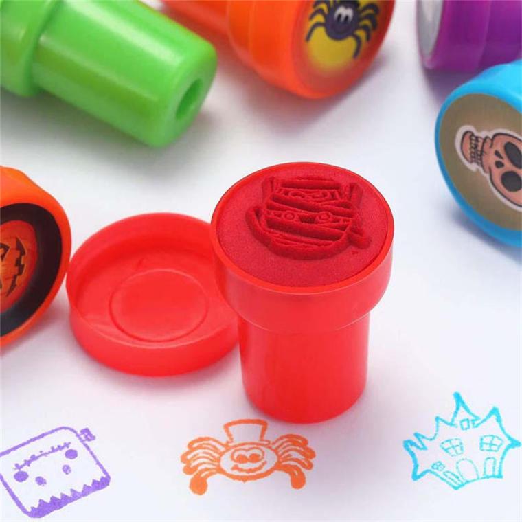 Buy 10pcs Children Toy Rubber Stamps Cartoon DIY Scrapbook Photo Album ...