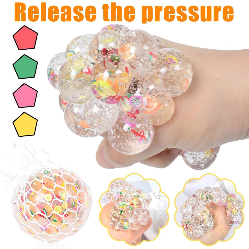 Buy Creative New Exotic Fruit Slice Beads Grape Player Pinching Vent ...