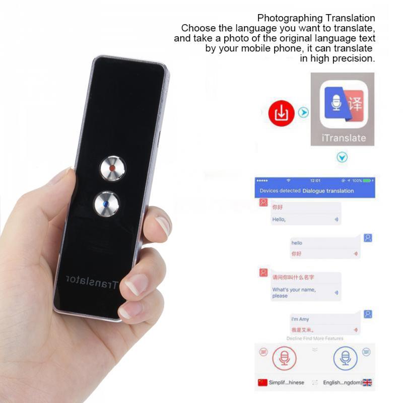 Buy 2.4G Smart Bluetooth Pocket Interpreter Real Time Speech ...