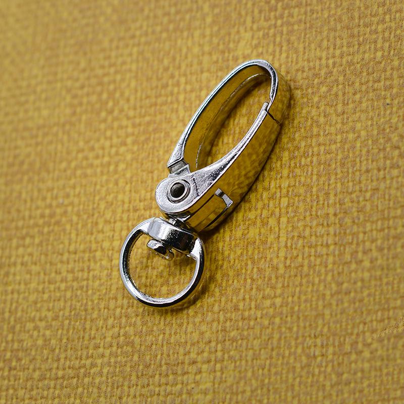 Buy 10 Pack Alloy Metal Key Ring Swivel Split Key Chain Keyring Lobster ...