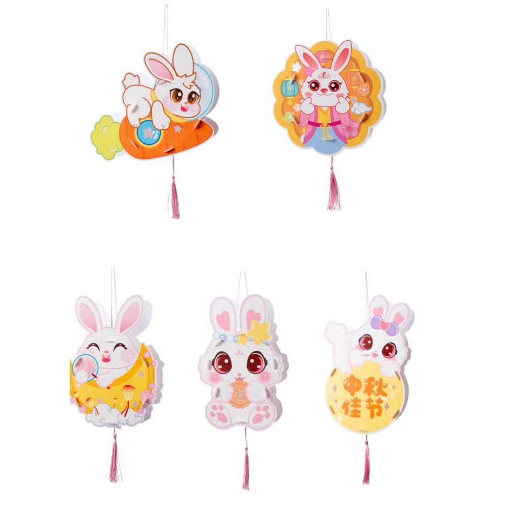 Satın alın Rabbit Middle Autumn Festival Lantern Hand Made Children DIY ...