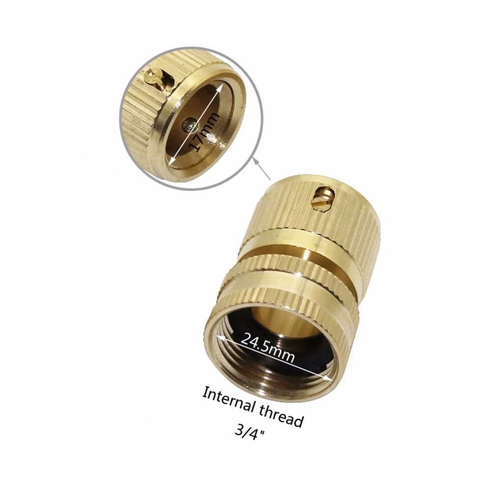 Buy 3/4"Female /Male thread Car wash gun special connector Brass quick ...