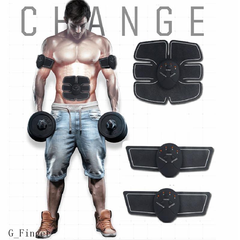 Buy Professional EMS Muscle Training Gear Remote Control Abdominal ...
