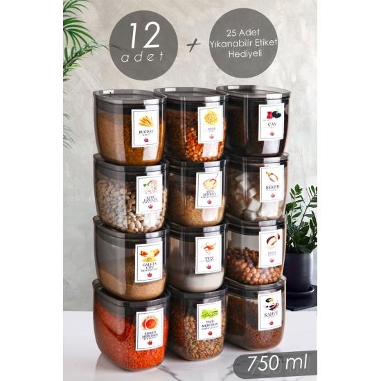 Satın alın 12 Pieces Drop Model Deep Breakfast Storage Container Set ...