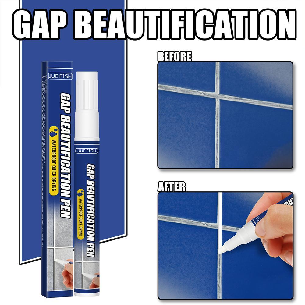 Buy Tile Gap Repair Pen White Tile Refill Grout Pen Waterproof ...