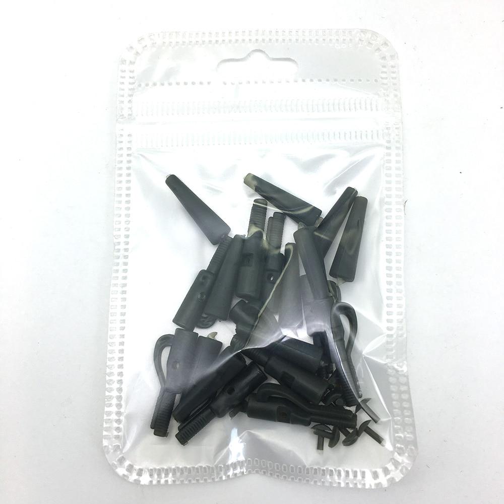 10Pcs/lot Carp Fishing Accessories Terminal Tackle Safety Lead Clips ...