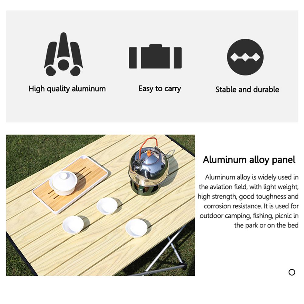 Ultralight Outdoor Camping Desk Picnic Barbecue Foldable Table for ...