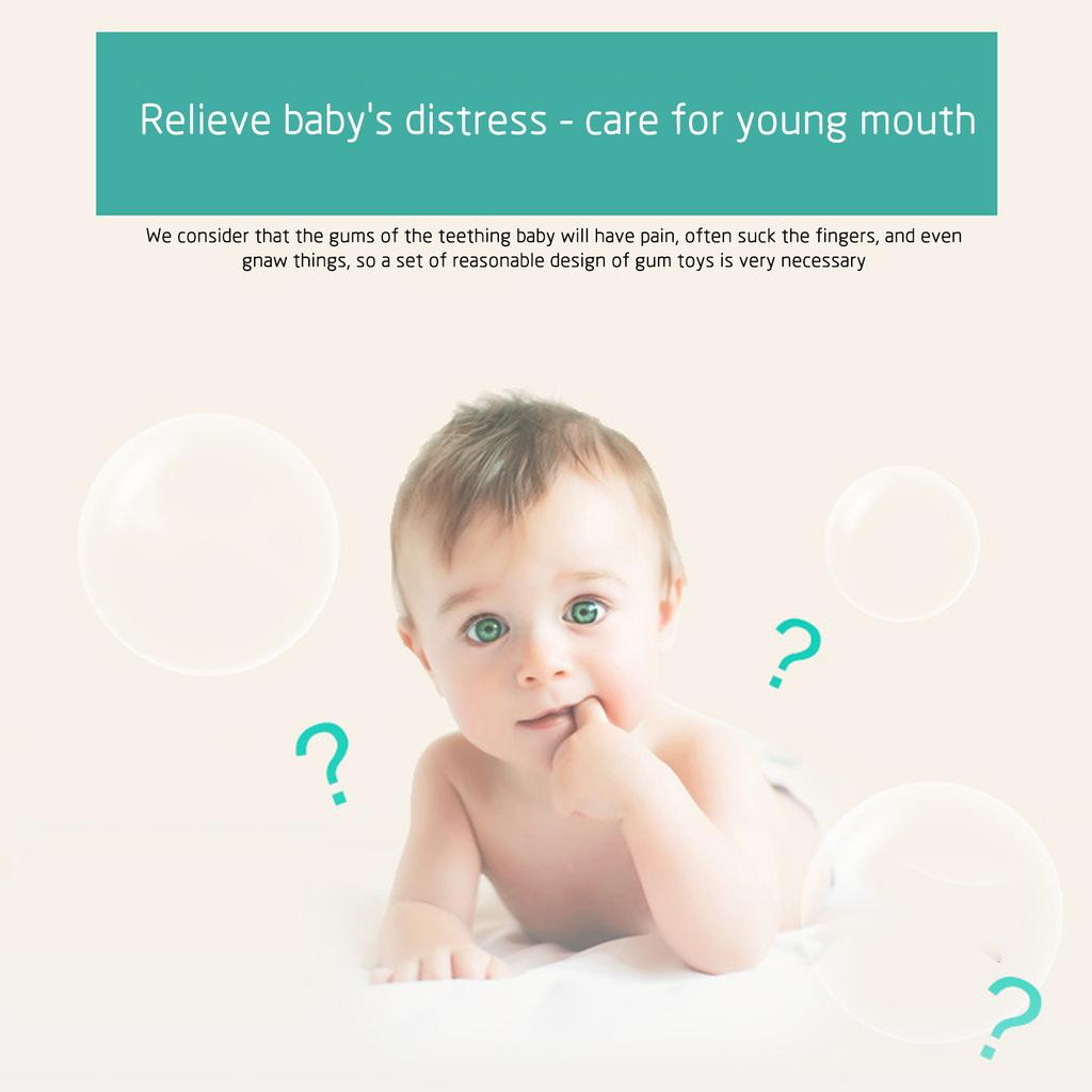 Buy [zzz] The Baby Toon Silicone Teether Spoon Healthy Molar Fixer Fun ...