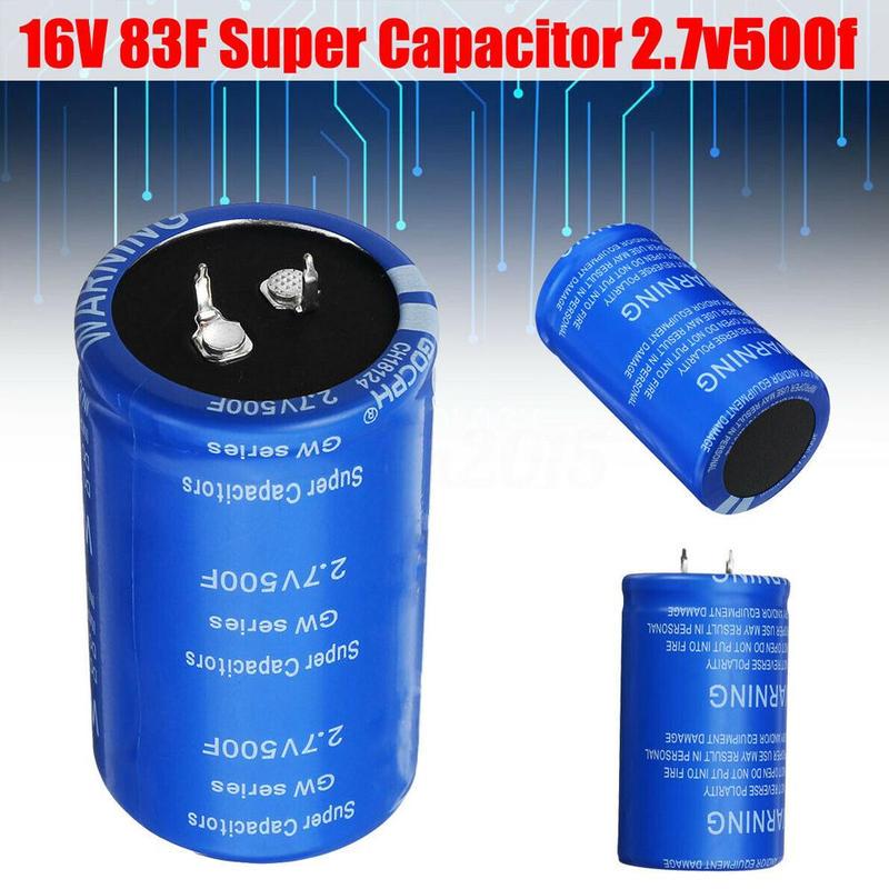 Buy Super Fala Capacitor 16v 83f Super Capacitance 2.7v500f For Auto ...