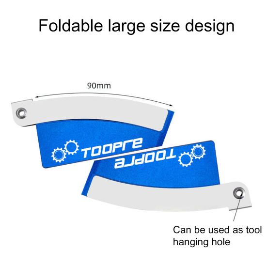 TOOPRE Firm Brake Pad Alignment Tool Foldable Tough Brake Pad Regulator ...