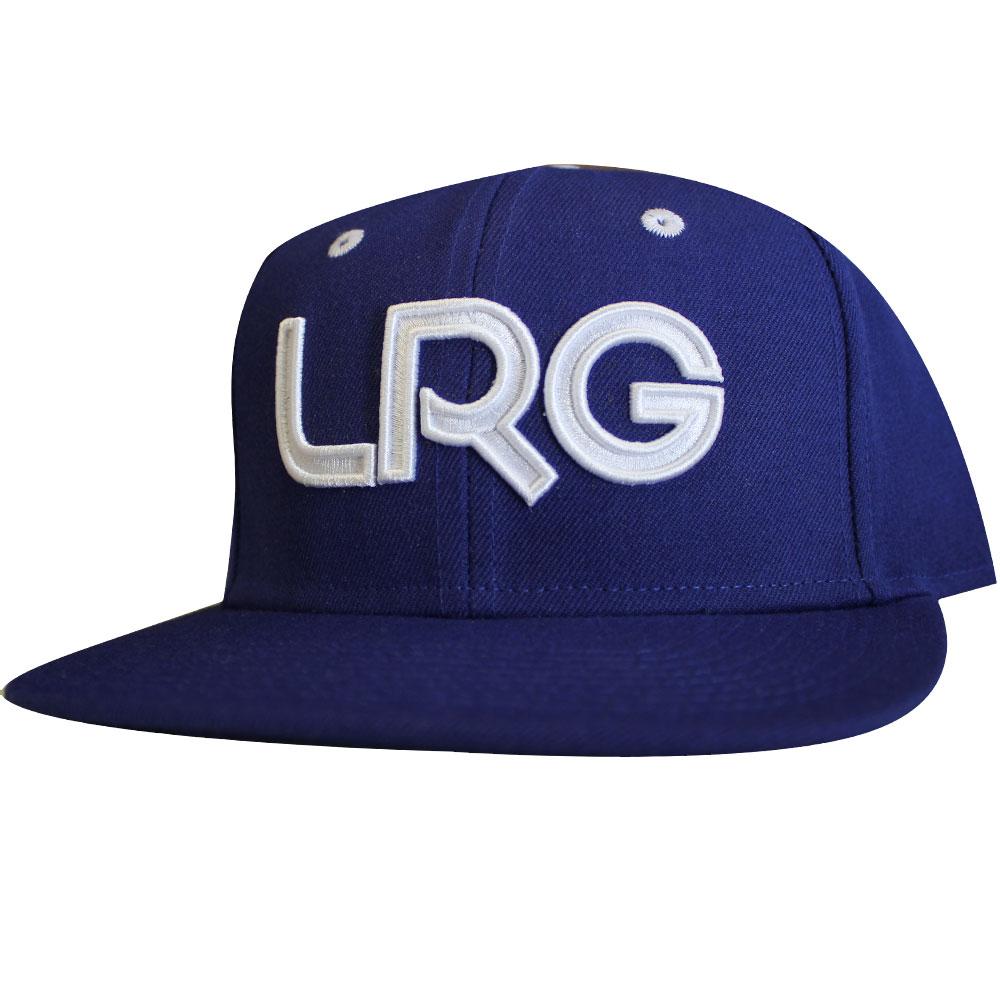 Buy Lrg Branded Snapback Hat Gibson Blue at affordable prices — free ...