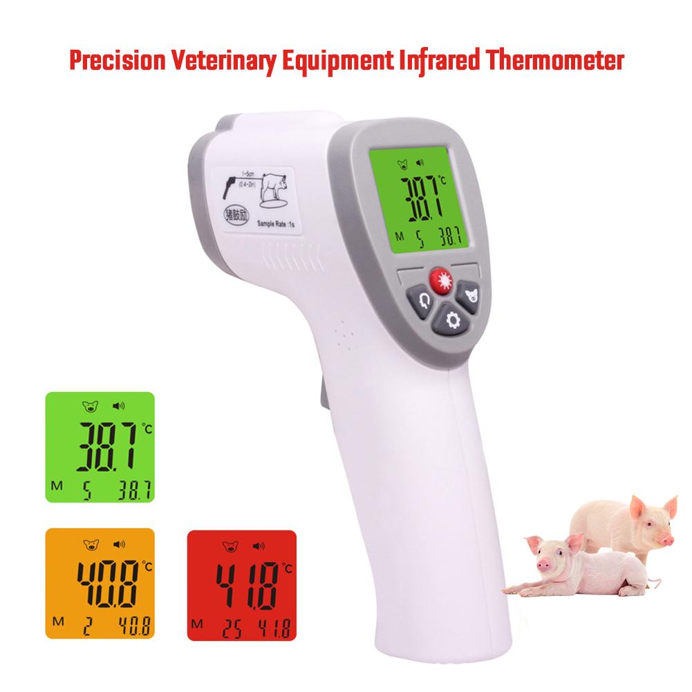 Precision Infrared Thermometer Human/Animal Electronic Digital ...