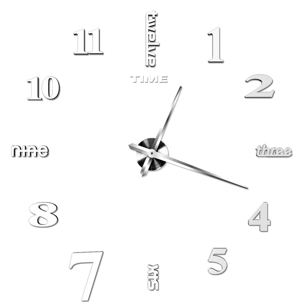 Buy 2021 Modern Design Large Wall Watch 3d Diy Diy Watch Quartzo ...