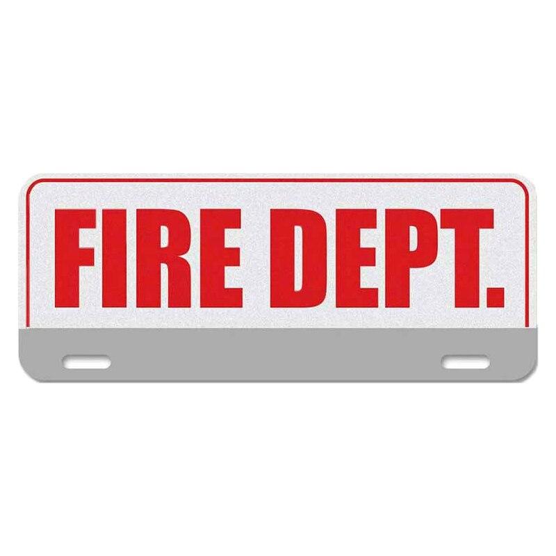 Cheap 13cm x 5.4cm for Fire Dept Sign Simple Personality Car Stickers ...