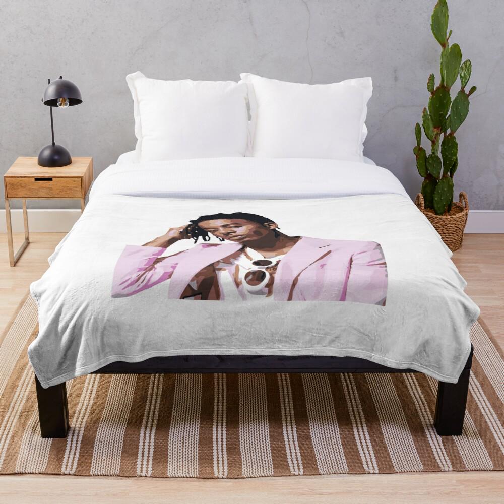 Buy Playboi Carti Print Flannel Throw Blanket Cartoon Anime Sofa ...