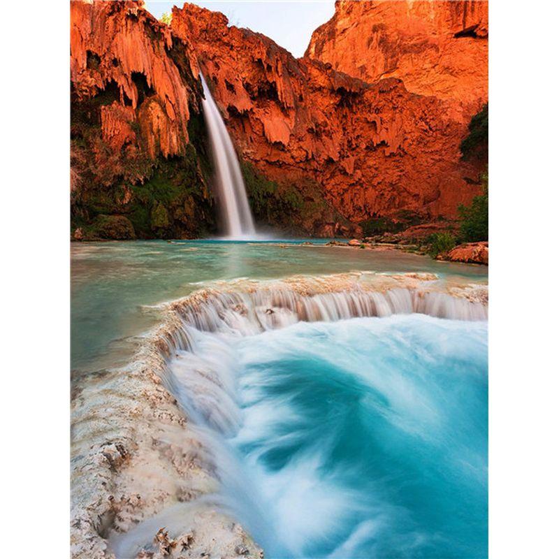 Buy Diy 5d Diamond Painting Scenery Rhinestones Pictures Landscape ...