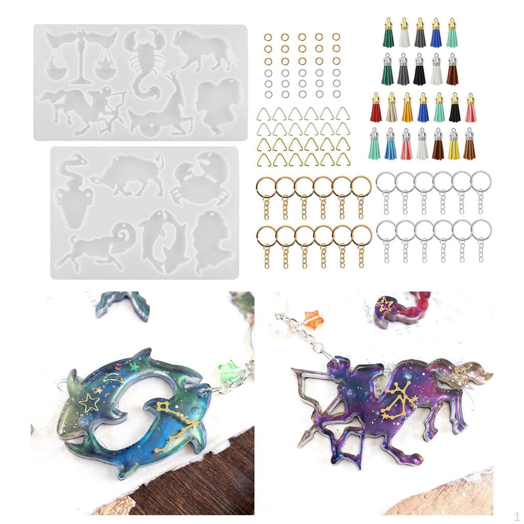 Buy DIY Crystal Epoxy Resin Molding, Flexible Durable Tear Resistant ...