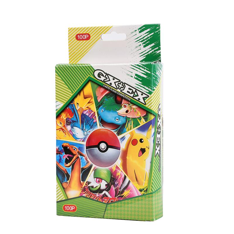 Buy 100Pcs Pokemon Cards Box Shining V Vmax Card Display Pokemon ...