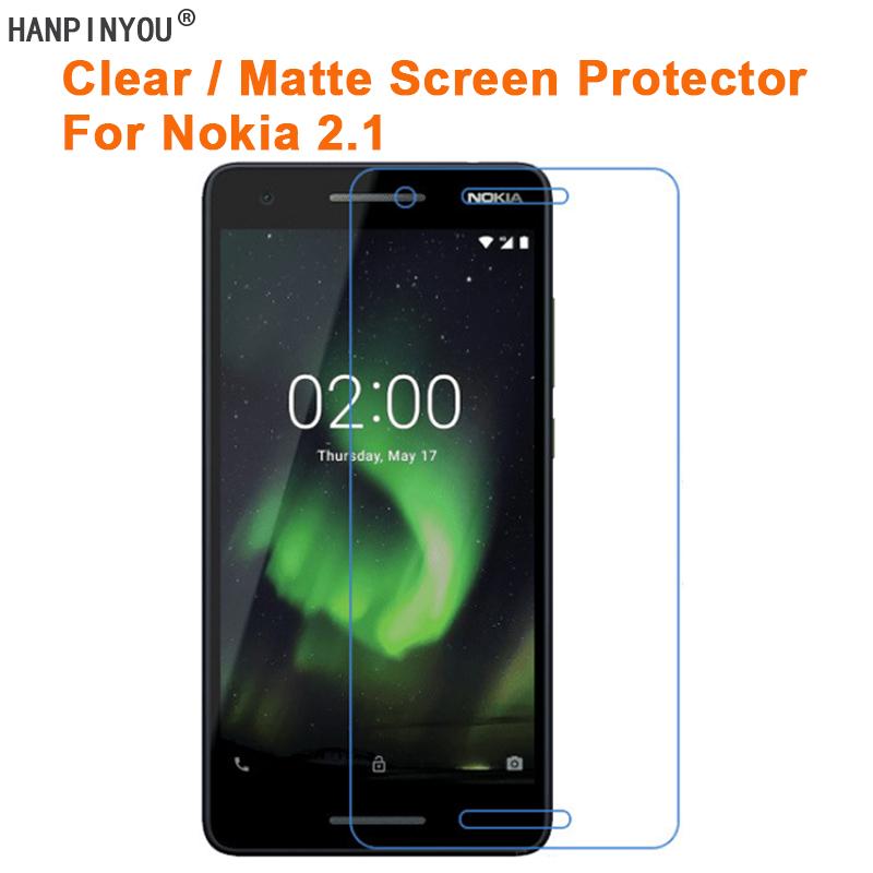 Nokia için 2.1 TA-1080 TA-1092 5.5 "Net Parlak / Parlama Önleyici Mat ...