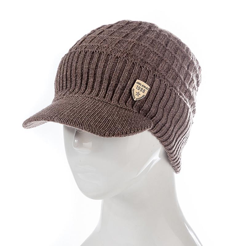 Buy Men Warm Winter Hat High Quality Winter Hats For Men Outdoor Wool ...