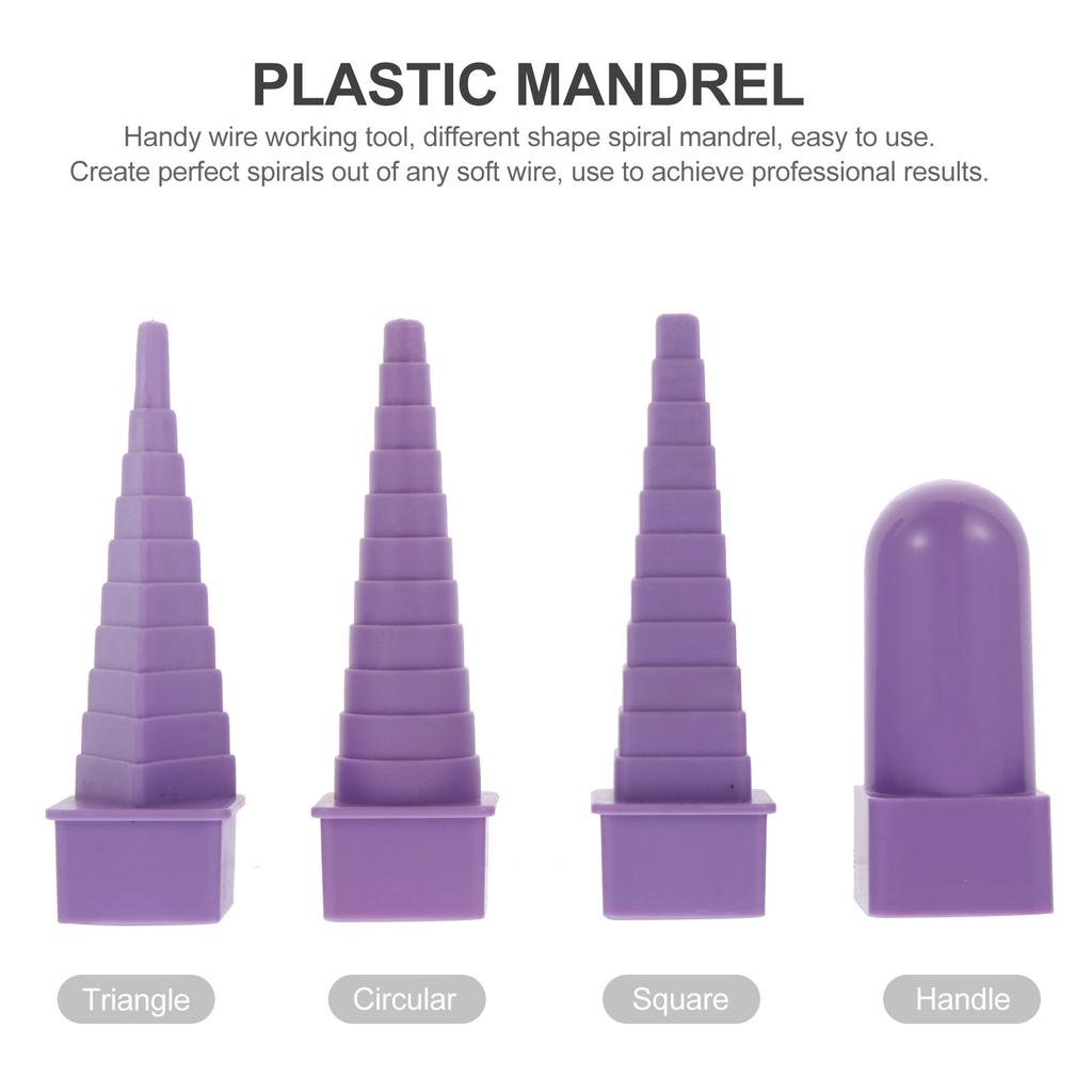 Buy 4pcs Plastic Mandrel Wire Quick Coil Jig Winding Rod Wrapping Wire ...