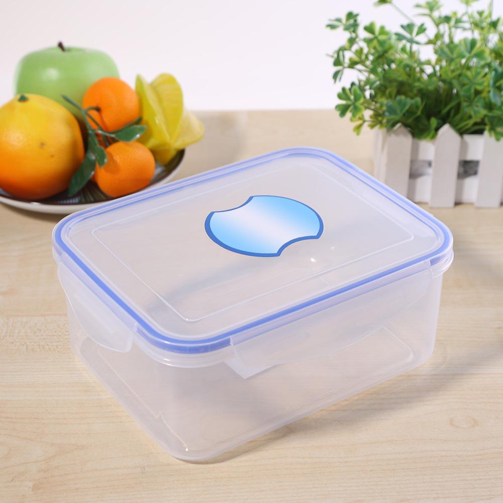 Koop Fresh Keeping Sealed Microwavable Crisper Transparent Lunch Box ...