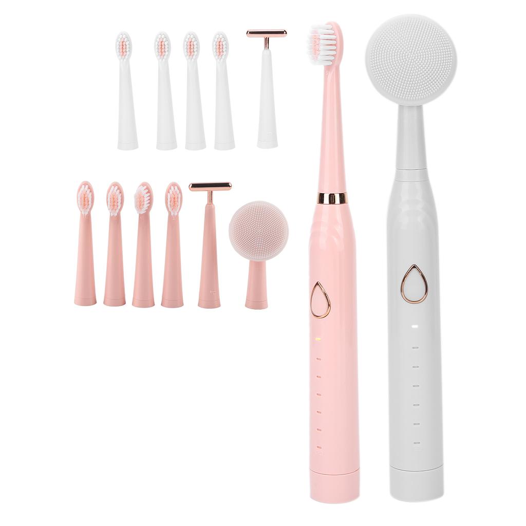 Multifunctional Electric Toothbrush Soft Brush Hair Facial Massage ...